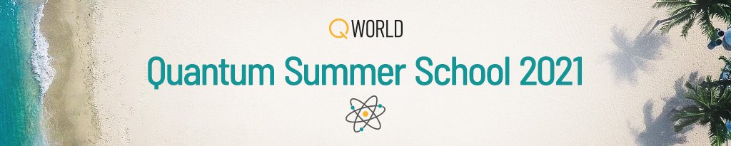 QWorld’s Quantum Summer School 2021 | July 26 – August 8, 2021